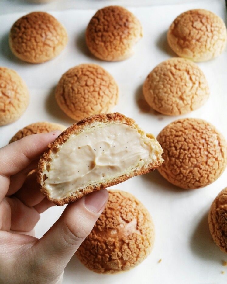 Recette des choux craquelin