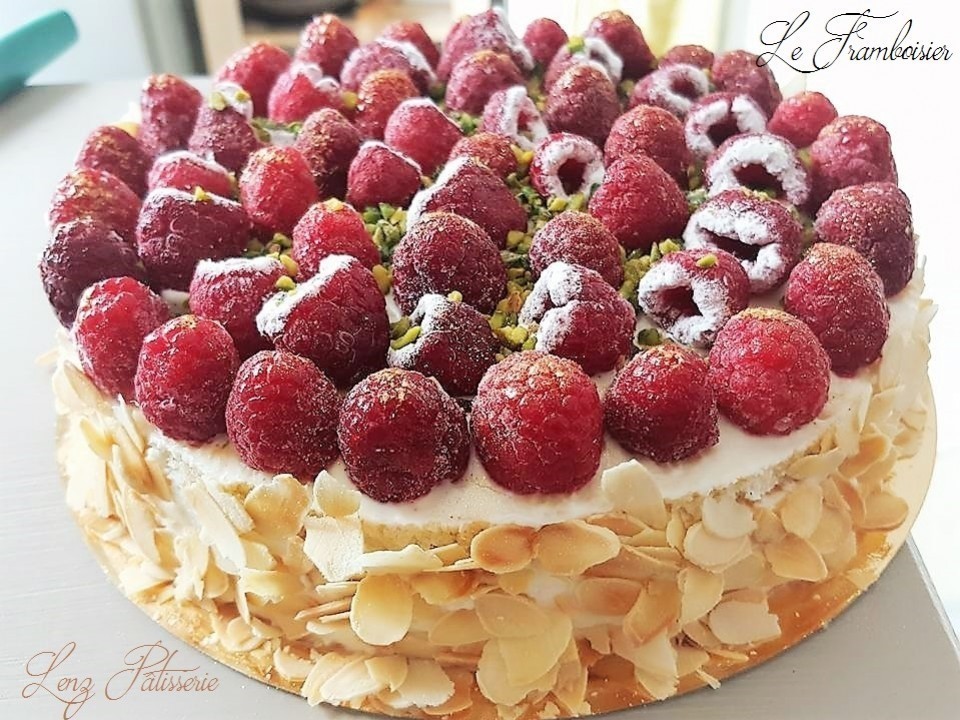 Recette du gâteau framboisier